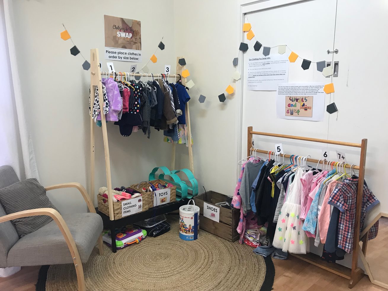 Clothes and toy swap gains momentum | Goodstart